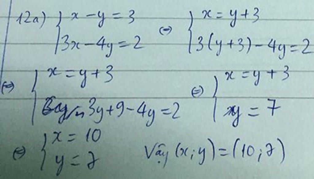 Gi i H Ph ng Tr nh B ng Ph ng Ph p C ng i S 3x 4y 2 x y 3 C u gi-i-h-ph-ng-tr-nh-b-ng-ph-ng-ph-p-c-ng-i-s-3x-4y-2-x-y-3-c-u