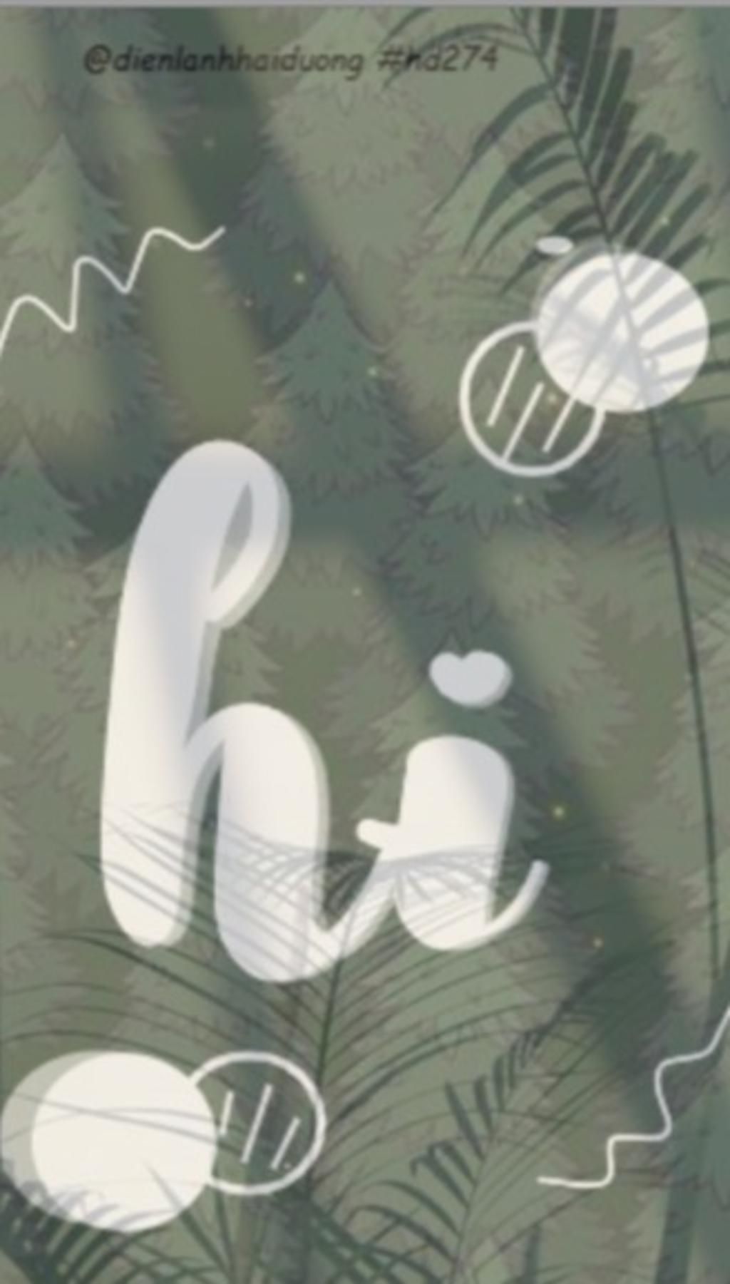 Calli : hi và 1 con mầm nhé