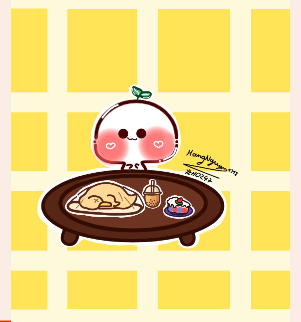 Vẽ mầm / anime / chibi y/ c : nhét tâm vô :33 NL Nào .... ALian ko phải ...