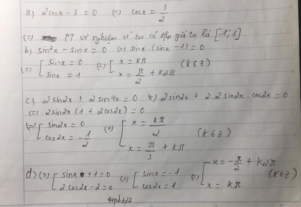 Pt B c Nh t i V i 1 HSLG A 2cosx 3 B Sin 2x Sinx 0 C 2sin2x 2 pt-b-c-nh-t-i-v-i-1-hslg-a-2cosx-3-b-sin-2x-sinx-0-c-2sin2x-2