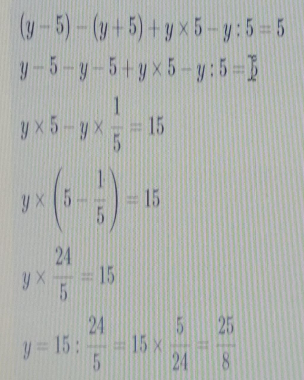 (y-5)-(y+5)+yx5-y:5=5 câu hỏi 5145483 - hoidap247.com