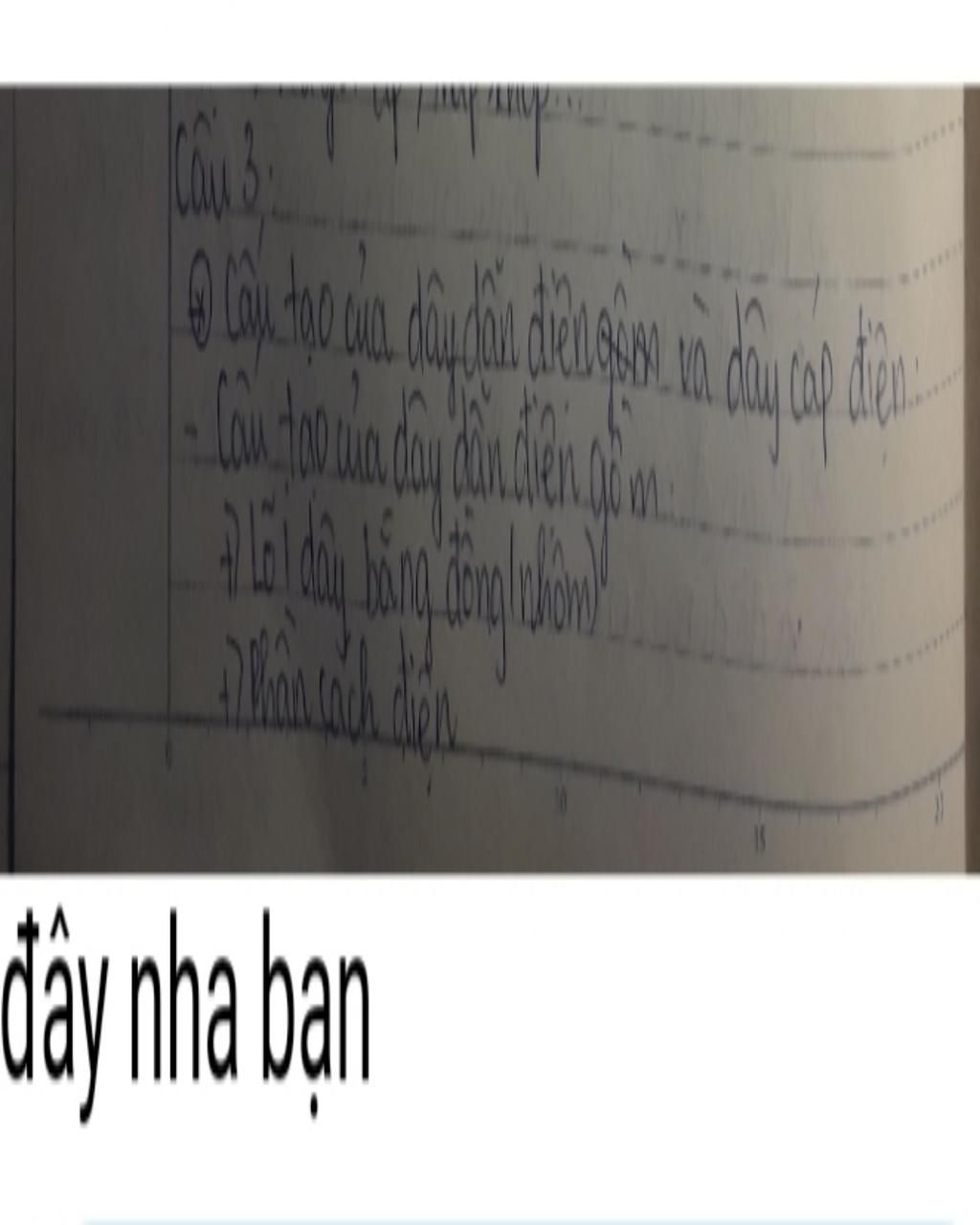: Em hãy phân loại và cấu tạo của các loại dây dẩn điện? câu hỏi ...