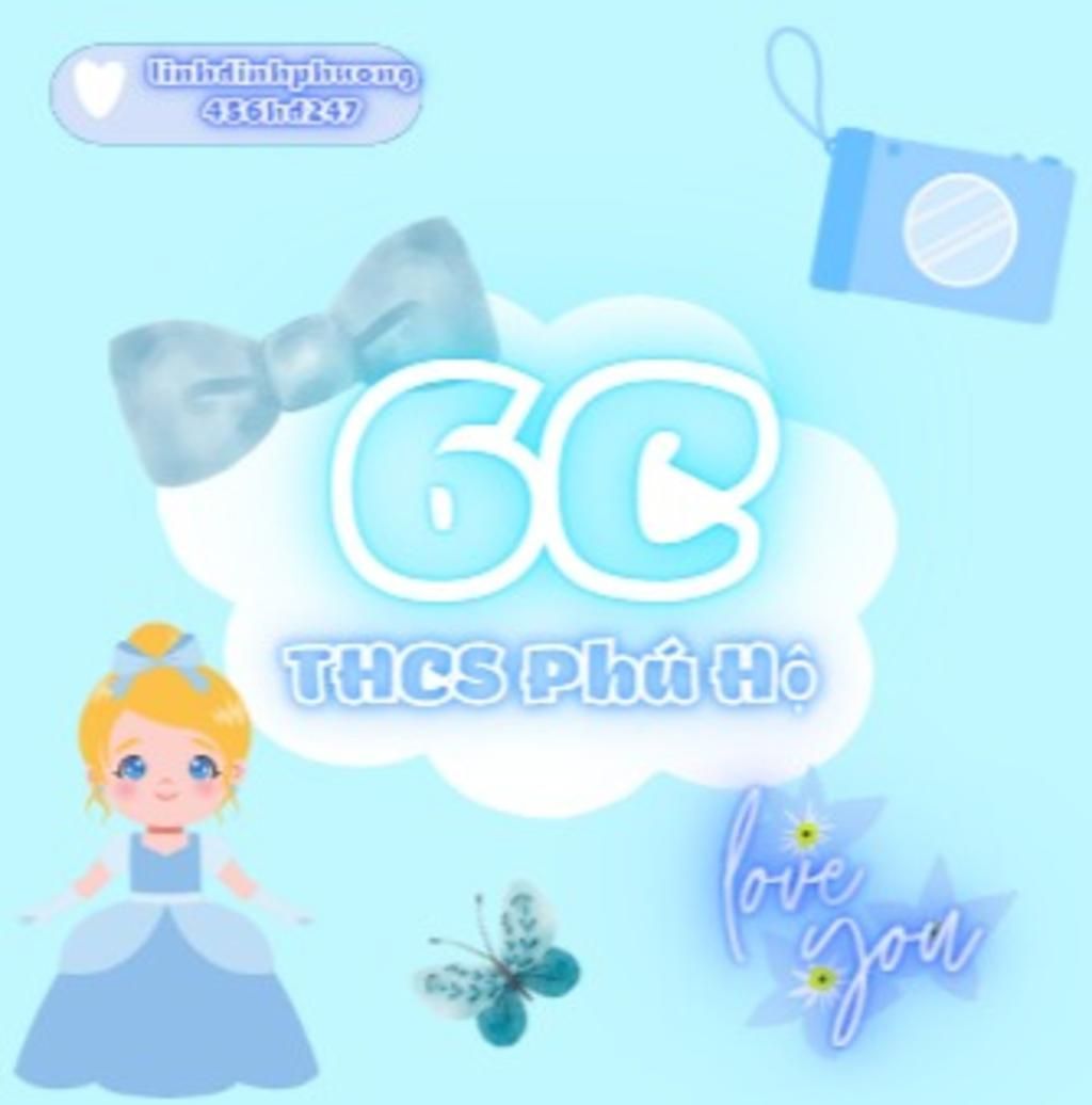 Làm avatar cho lớp Lớp 6C Trường THCS Phú Hộ Mong mọi người giúp mình ...