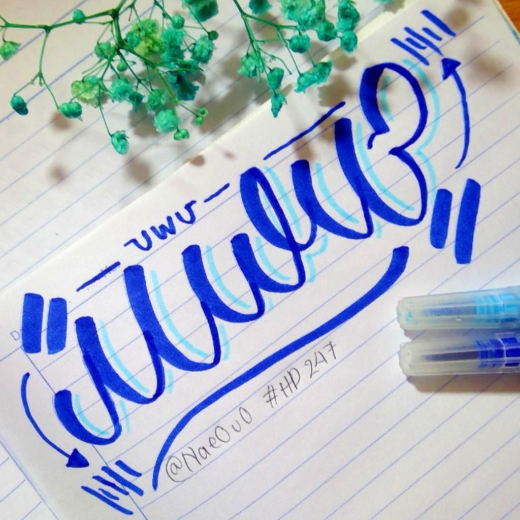 Calli: uwu NL: Kể tên idol calligraphy hiện nay đi , (tầm 10 ng đi ...