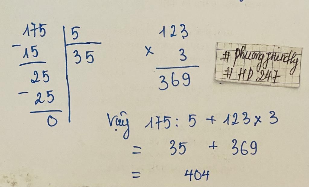 đáp án câu 175:5+123x3 câu hỏi 5529101 - hoidap247.com