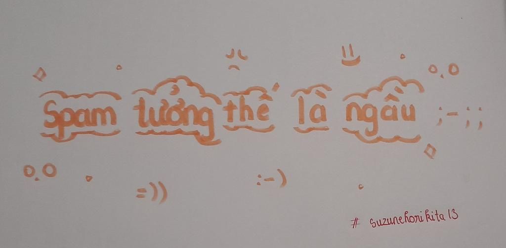 Hand: Spam tưởng thế là ngầu ;-;; câu hỏi 5572961 - hoidap247.com