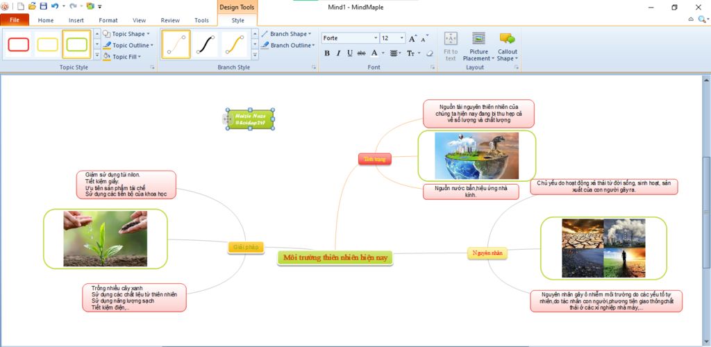vẽ sơ đồ tư duy về thiên nhiên trên app mindmaple câu hỏi 5591943 - hoidap247.com