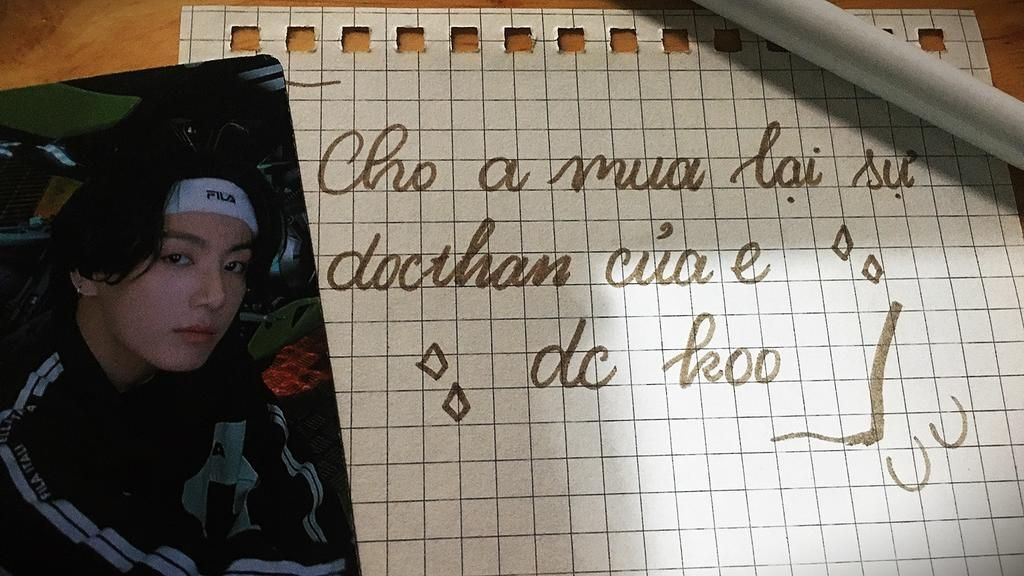 Calli/Hand:Cho a mua lại sự docthan của e dc koo câu hỏi 5815895 ...