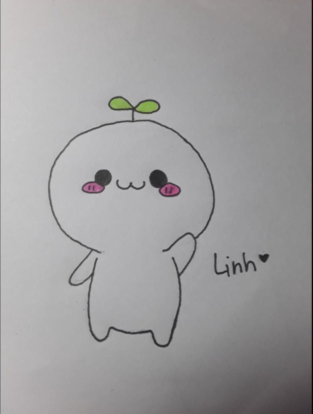 calli chibi cute đậu mầm ảnh nữ cực đẹp câu hỏi 5926492 - hoidap247.com