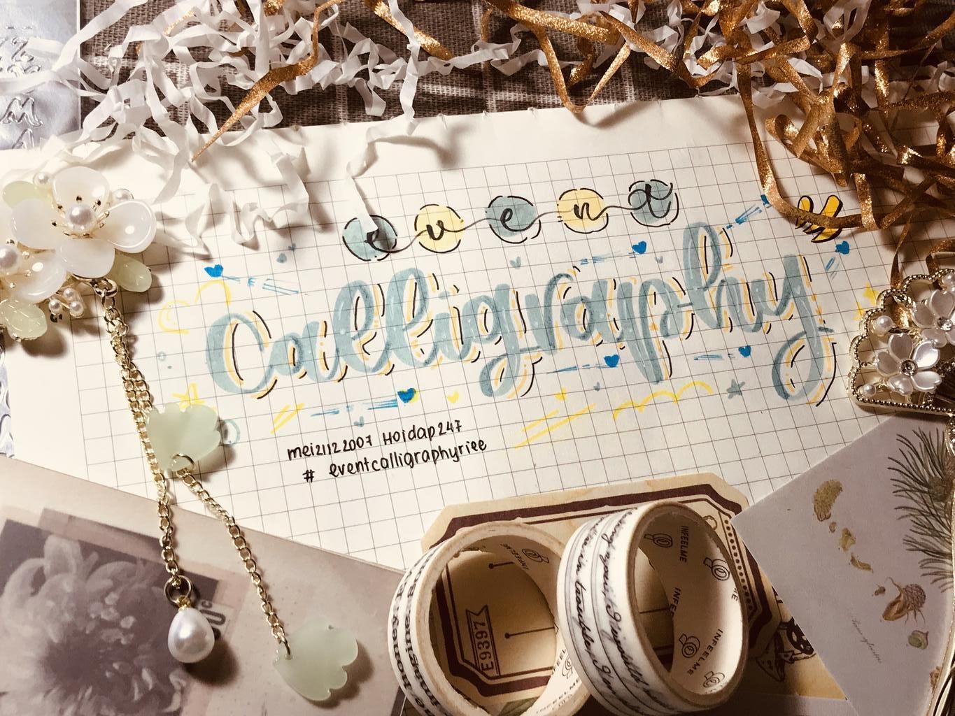 Calli : Event Calligraphy Lề : Event Calligaphy Thể lệ : `-` Gửi `1 ...