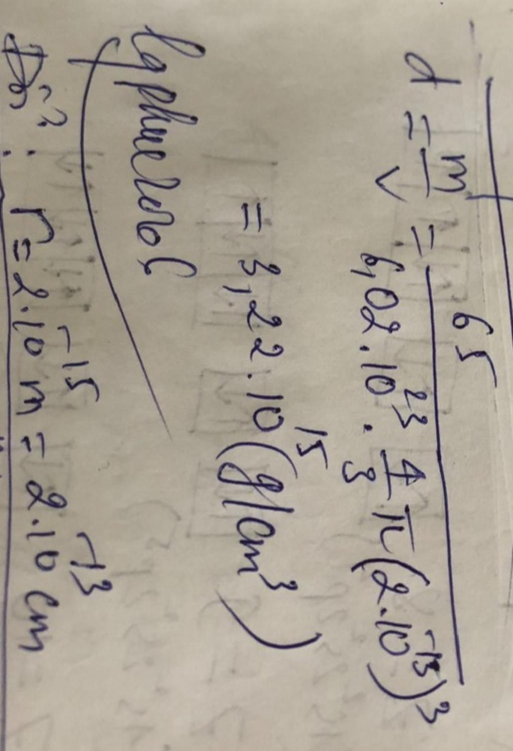 Nguyên từ zinc (Zn) có khối lượng nguyên tử bằng 65 amu. Thực tế hầu ...