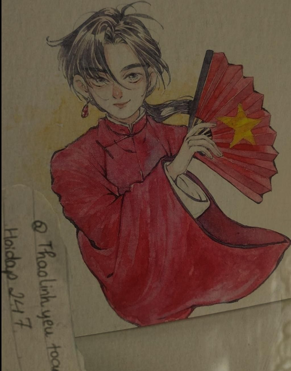 +Anime/semi/calli : event Tết NL : ----Thể lệ---- Đề : Vẽ tranh anime ...