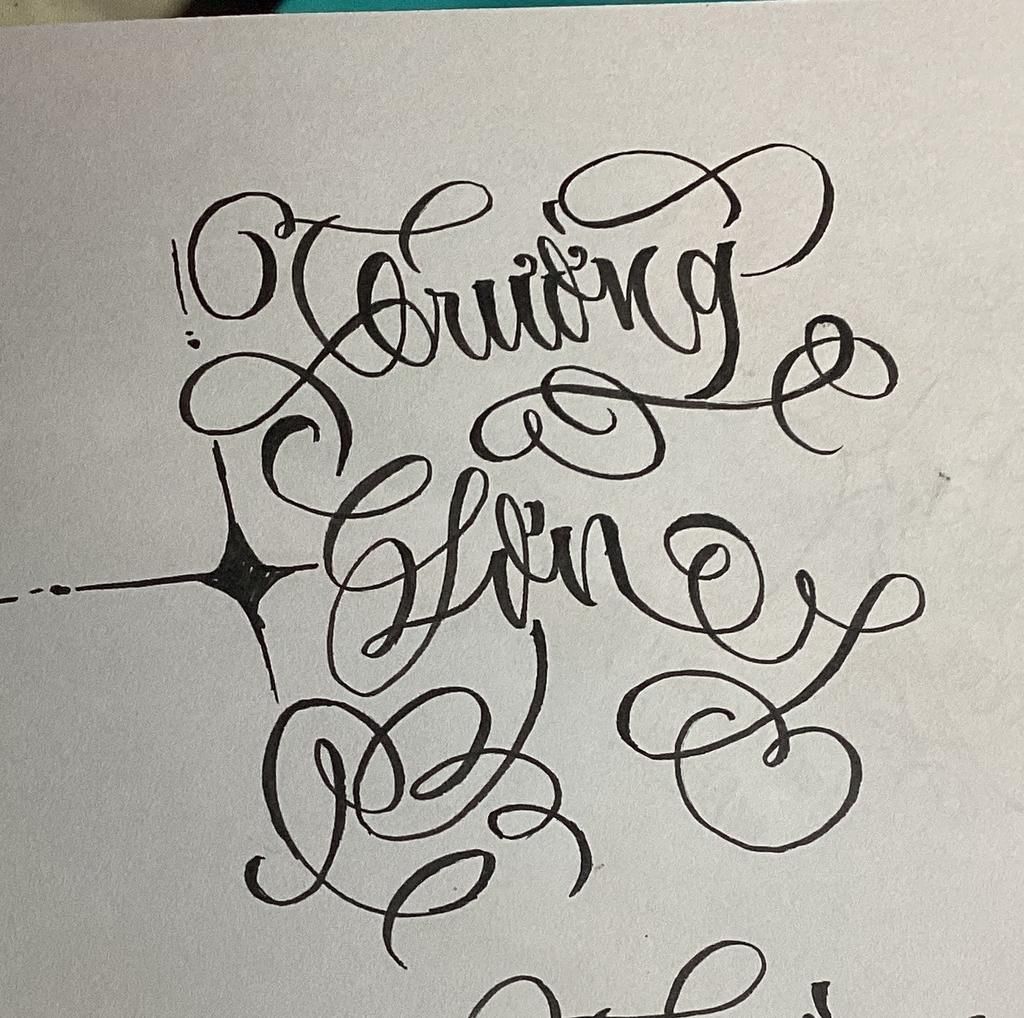 anime/calligraphy: Trường Sơn -- luv mah bf sm câu hỏi 7663486 ...