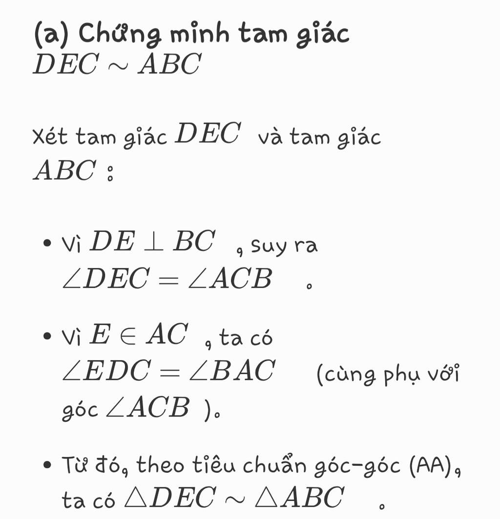 Cho tam giác ABC vuông tại A ( AB