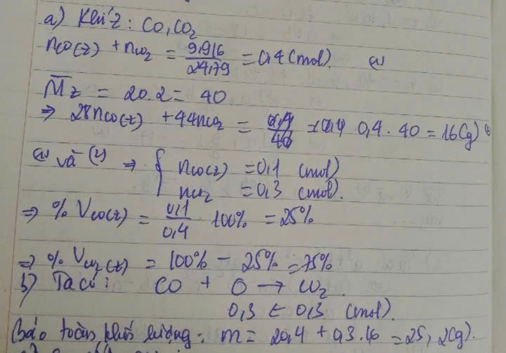 Cứu em câu này với cả nhà Nung nóng m (g) hỗn hợp X : Fe , Fe2O3 , Fe3O4 trong ống sứ rồi cho ...
