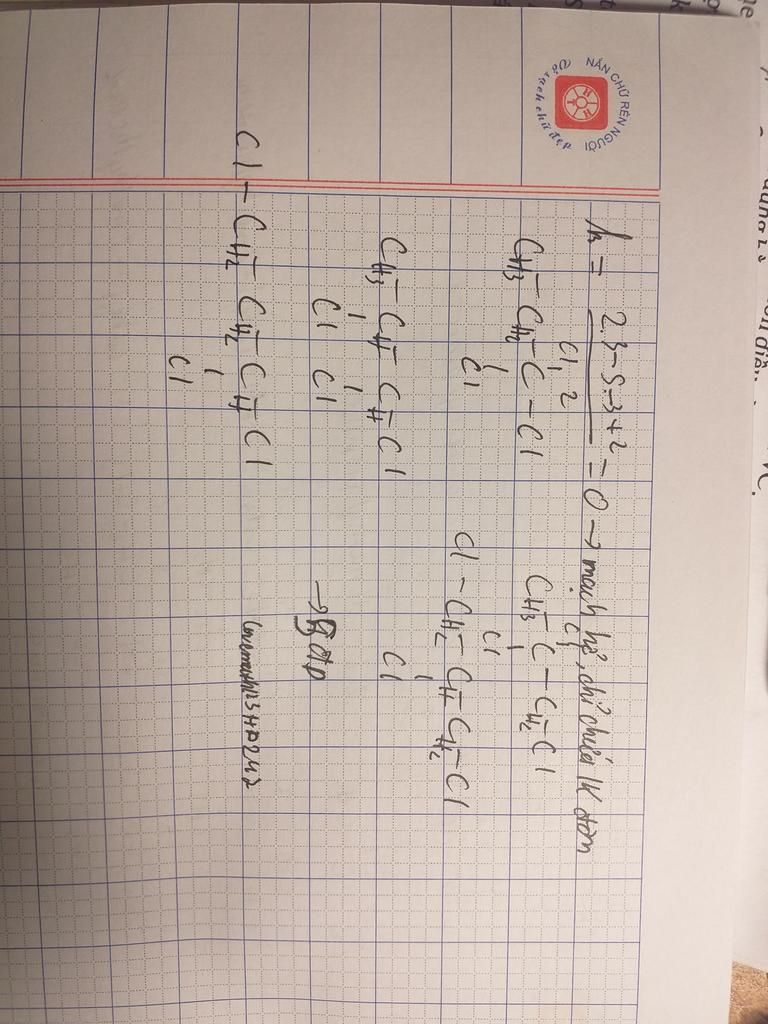 số đồng phân của C3H5Cl3 là câu hỏi 7768135 - hoidap247.com