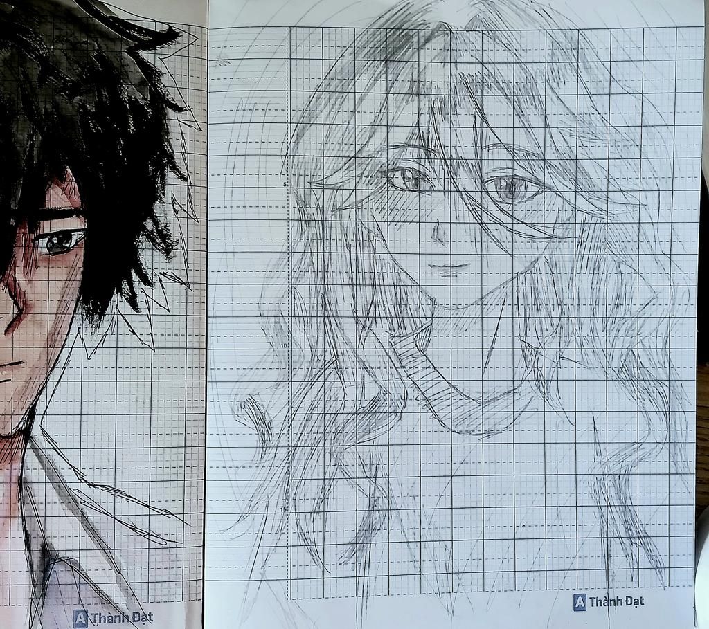 Anime / chibi / .. Or Calligraphy : meo meo . ngle : chán qa cả nhà oii ...