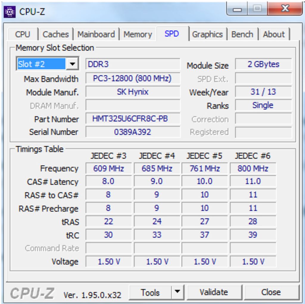 mng mình muốn mua ram ddr3 là bus 800,1333 hay 1600 ạ ảnh dưới ạO CPU-Z ...