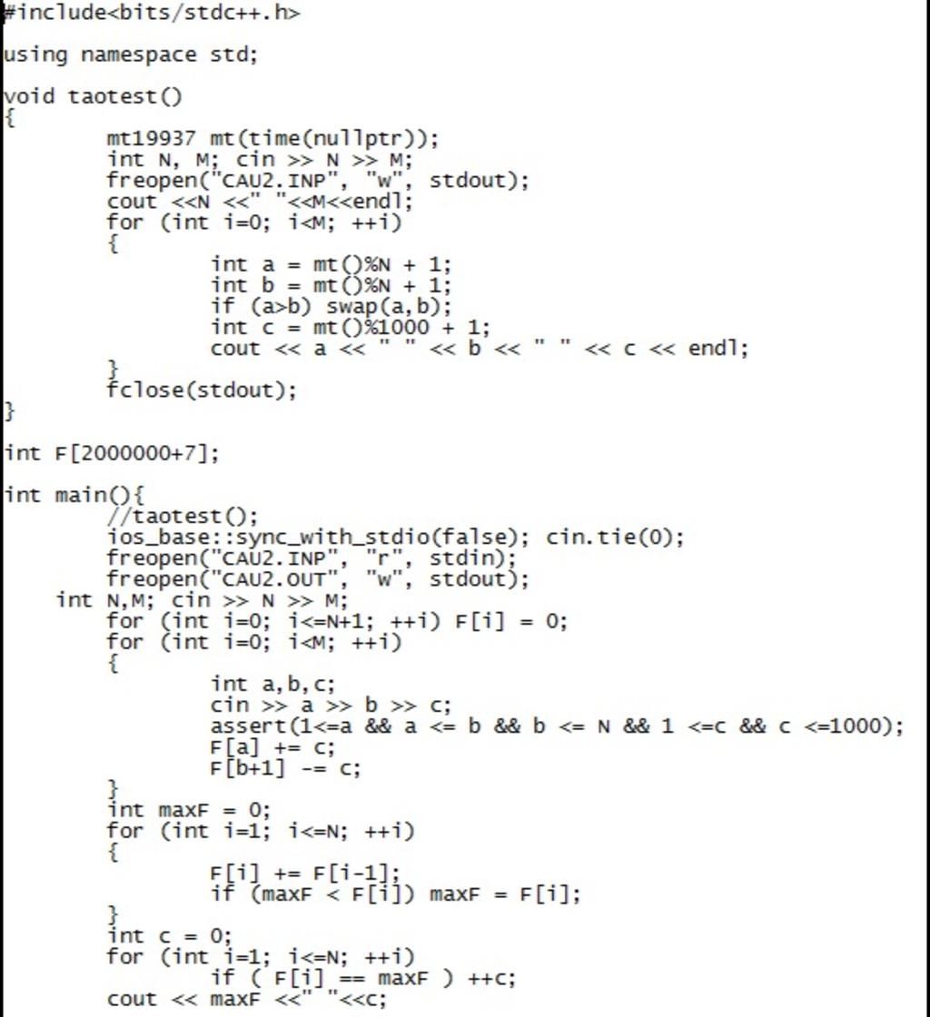 Ai chuyển giúp em đoạn code C++ dưới đây thành code pascal với ạ# ...