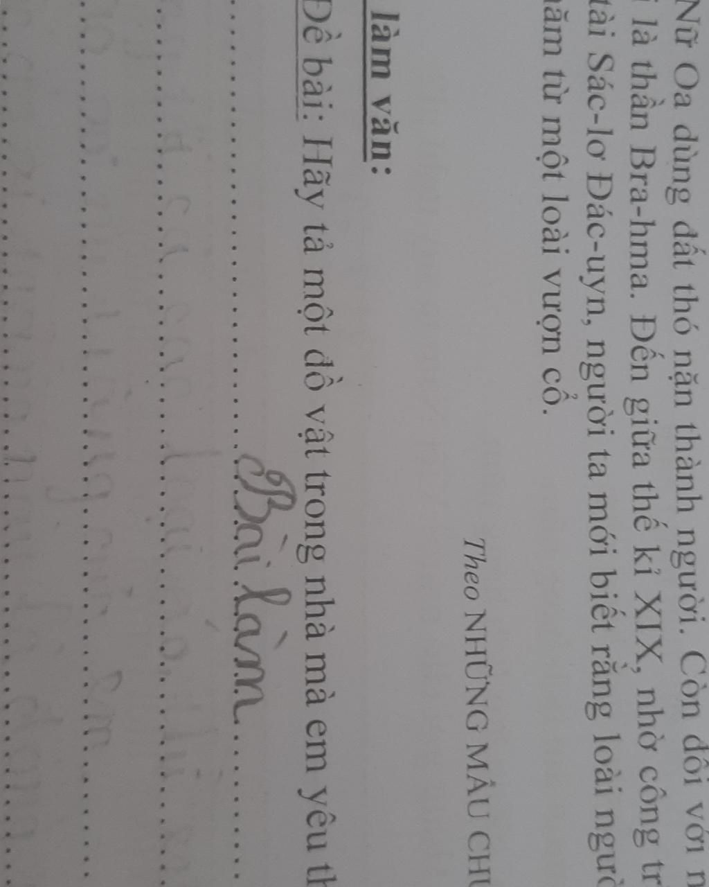 Nữ Oa dùng đất thó nặn thành người. Còn đối với n i là thần Bra-hma ...