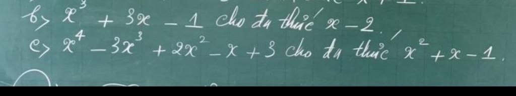 by ? + 3 - 1 cho đa thức x2 gót 3 xẻ t2xx+3 cho đa thức xtr1, 1 2