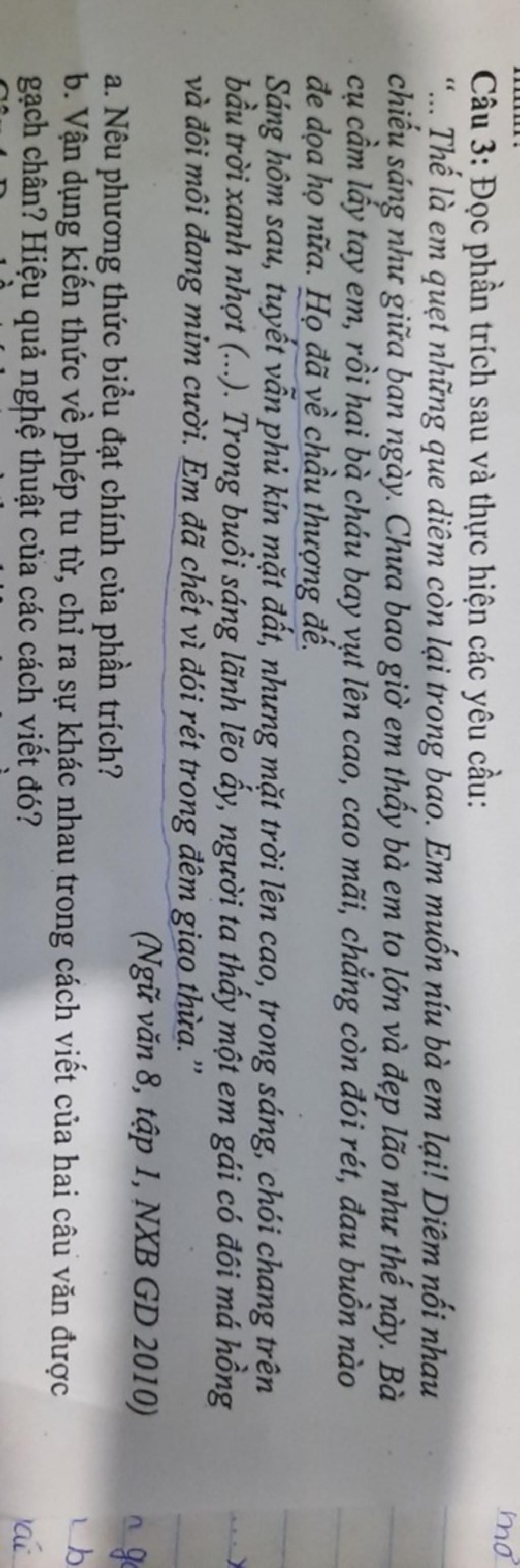 nhanh trong 10p . nhanh và phải chính xác mk cho 5 * và ctlhn nha câu hỏi 4928804 - hoidap247.com