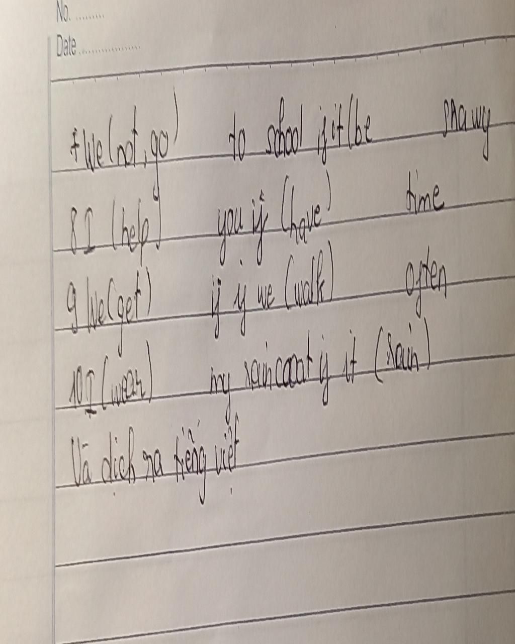 No. Date ******** ***** elbou pitibe many Appe! Frane. apten Mait & We ...