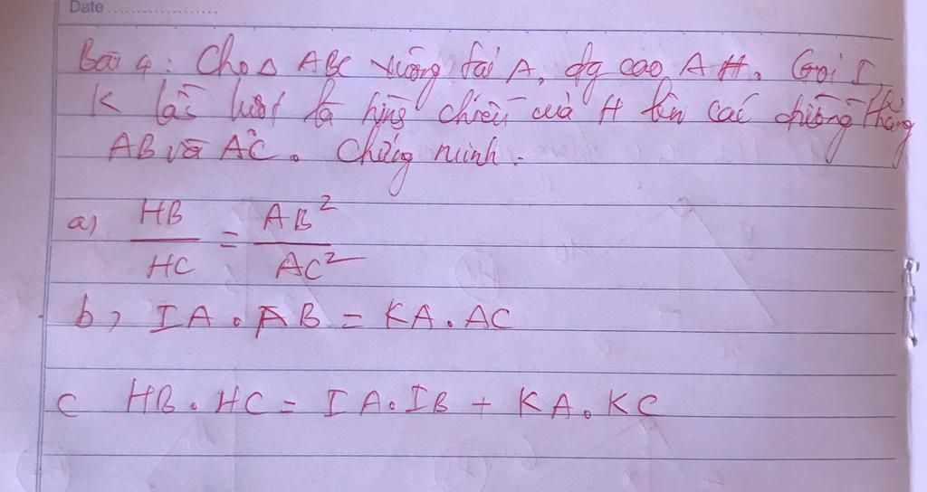 Date ABC Bo 4. Ches Abe ving fai A, dg cao, A H. Goi I Mong K las hist ...