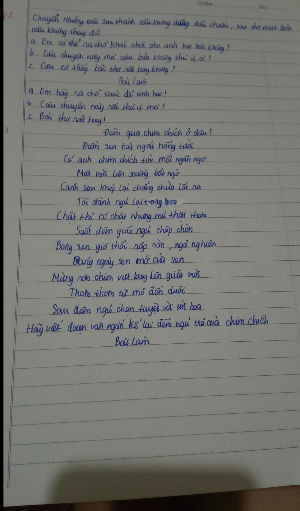 Giúp cho em bài 3 với các anh chị chuyên văn ơi cứu em với ạ uhuhuhuh ...