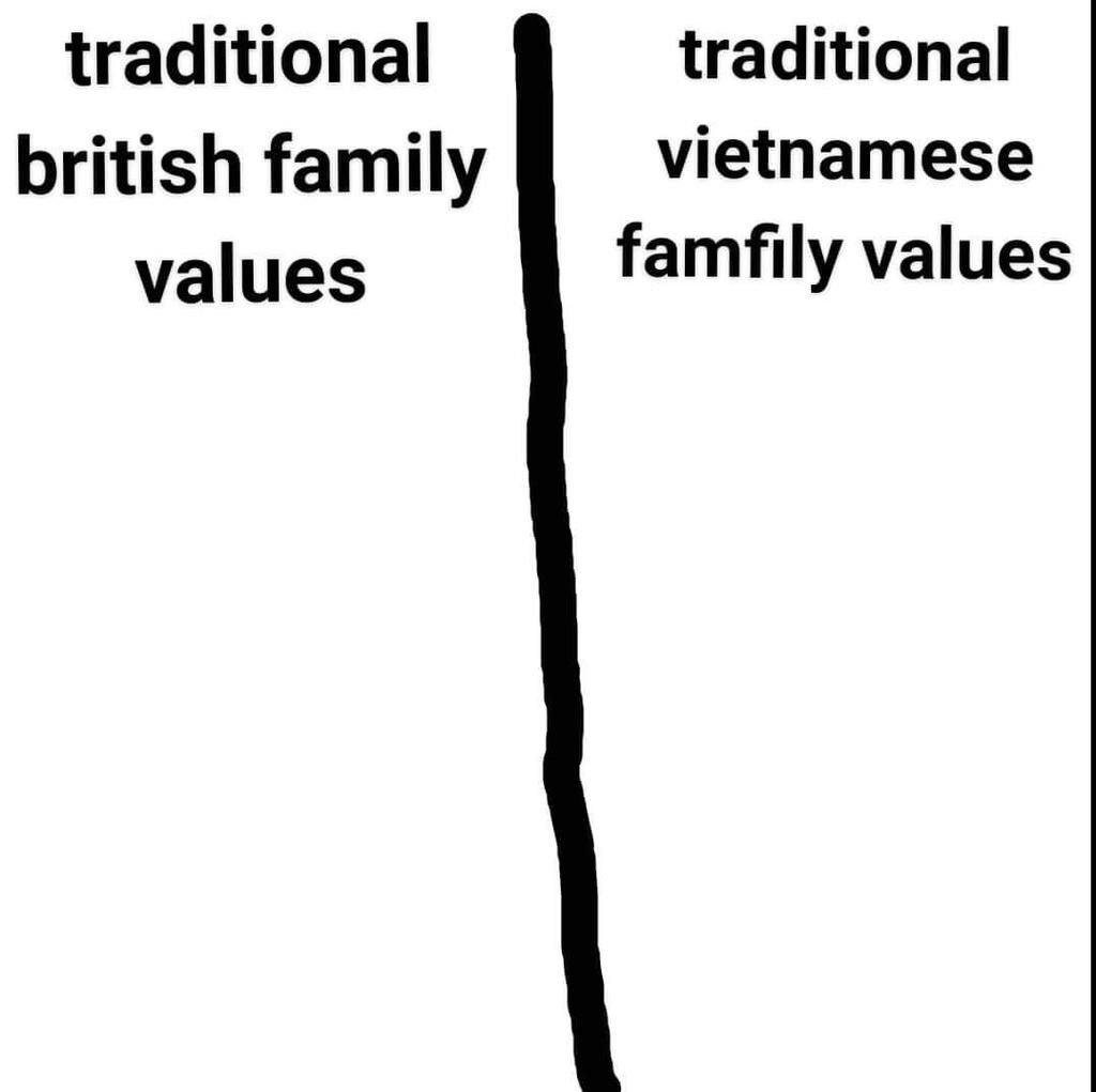 giúp mik nha ít nhất 5 so sánh giữa british vs vietnamesetraditional ...