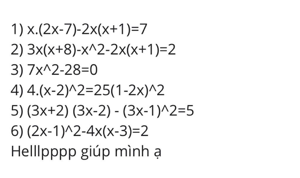 1 X 2x 7 2x x 1 7 2 3x x 8 x 2 2x x 1 2 3 7x 2 28 0 4 5 3x 2