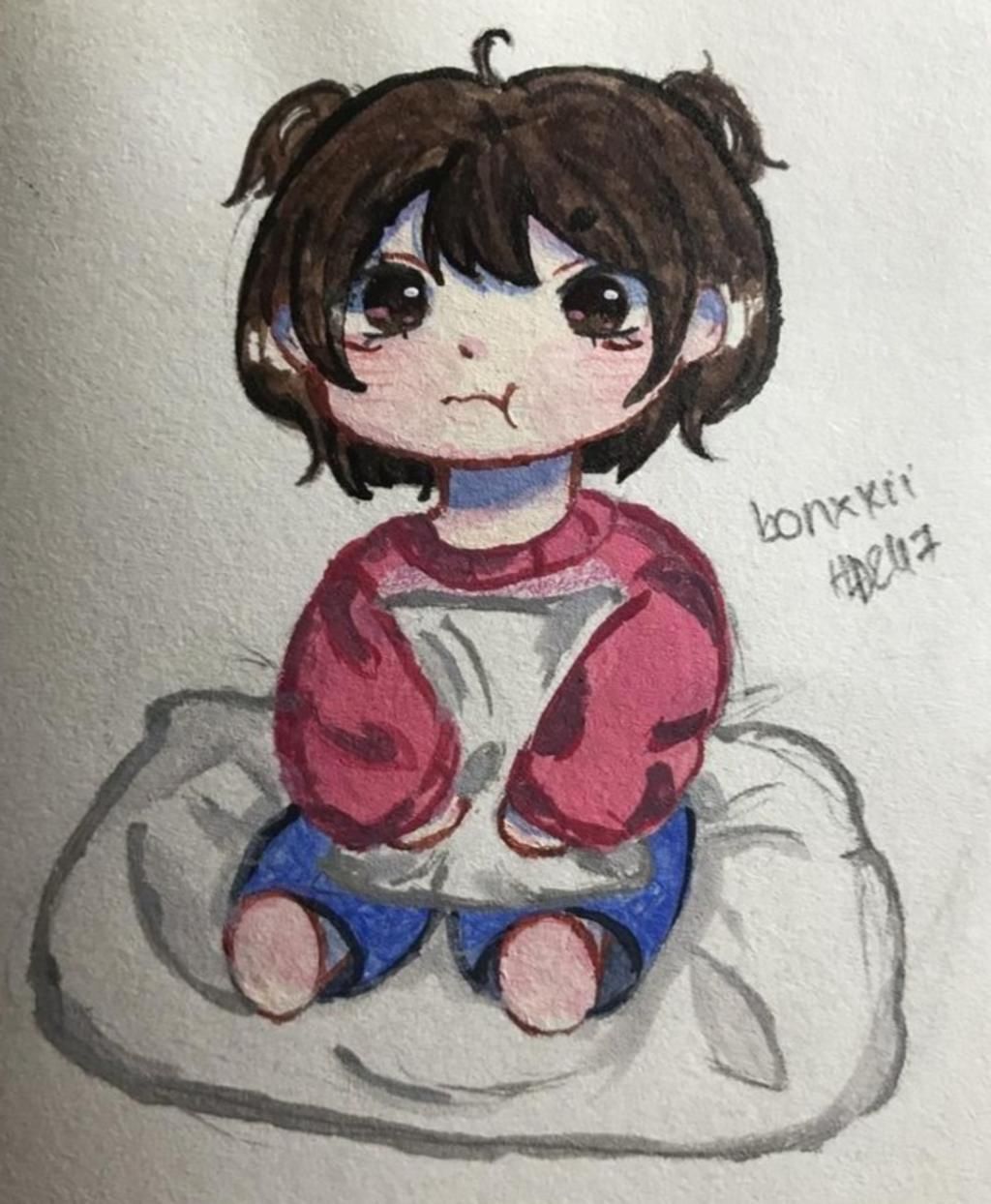 vẽ anime/semi/chibi/truyền thần. NL: ui chu choa, ai đó fanart con tôi ...