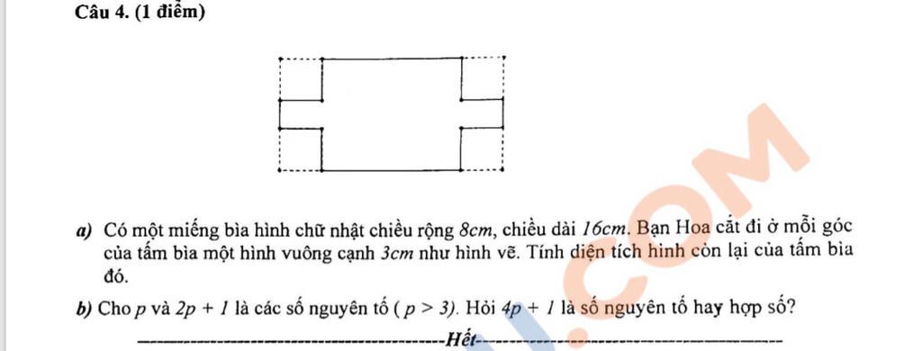Giúp mình với hứa vote 5* cho người trl đúng và nhah! Câu 4. (1 điểm) M ...