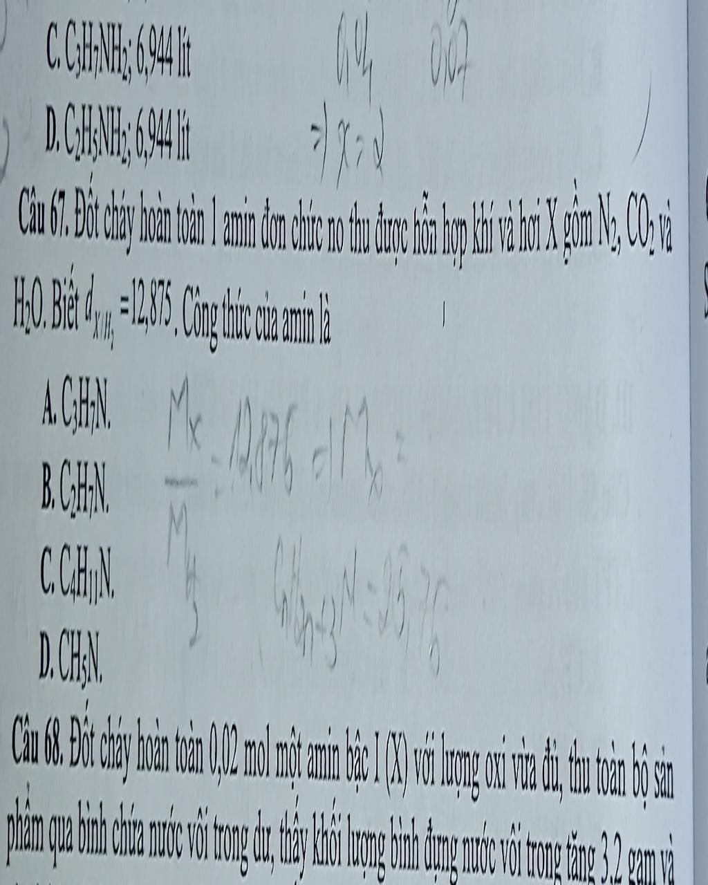 C. CH-NH: 6.44 in D. H Cái 6 đi chung bán hoa làm cho chúng ta được thanh khi thi Ngân N, chủ HO ...