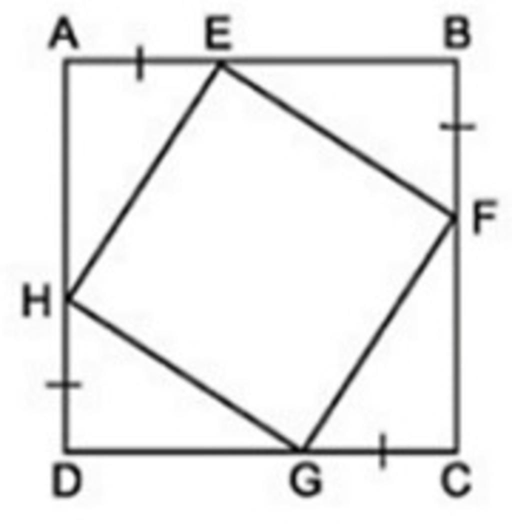 Cho hình vẽ trên và `ABCD` là hình vuông`.` `->` $C/m : HEFG$ là hình ...