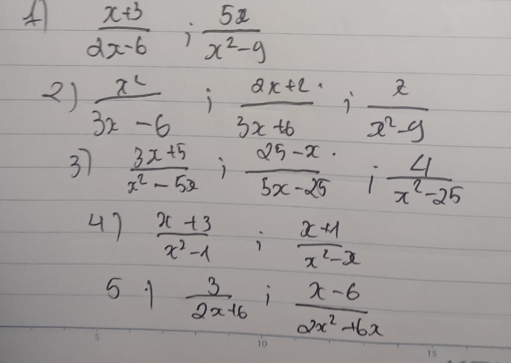 A 2) 20+3 d2-6 자 32-6 3) 7 32+5 22~52 5a 212-9 j 47 2 +3 2-1 51 j 2x+2. 32 +6 2-16 25-2. 32-25 i ...