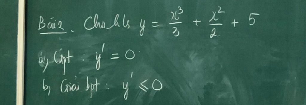 giải chi tiết giúp em với ạ em đang cần gấp ạ Bai2. Cholls y = 26² + 1² ...