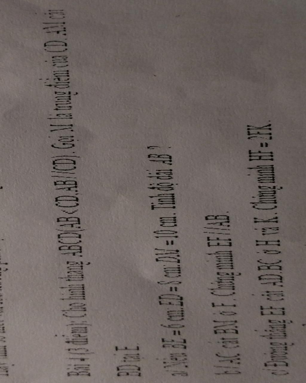 Giúp e với ạ!chỉ cần câu b,c thôi!ko cần vẽ hình!rất gấp ạ!!! Bi 40 den ...