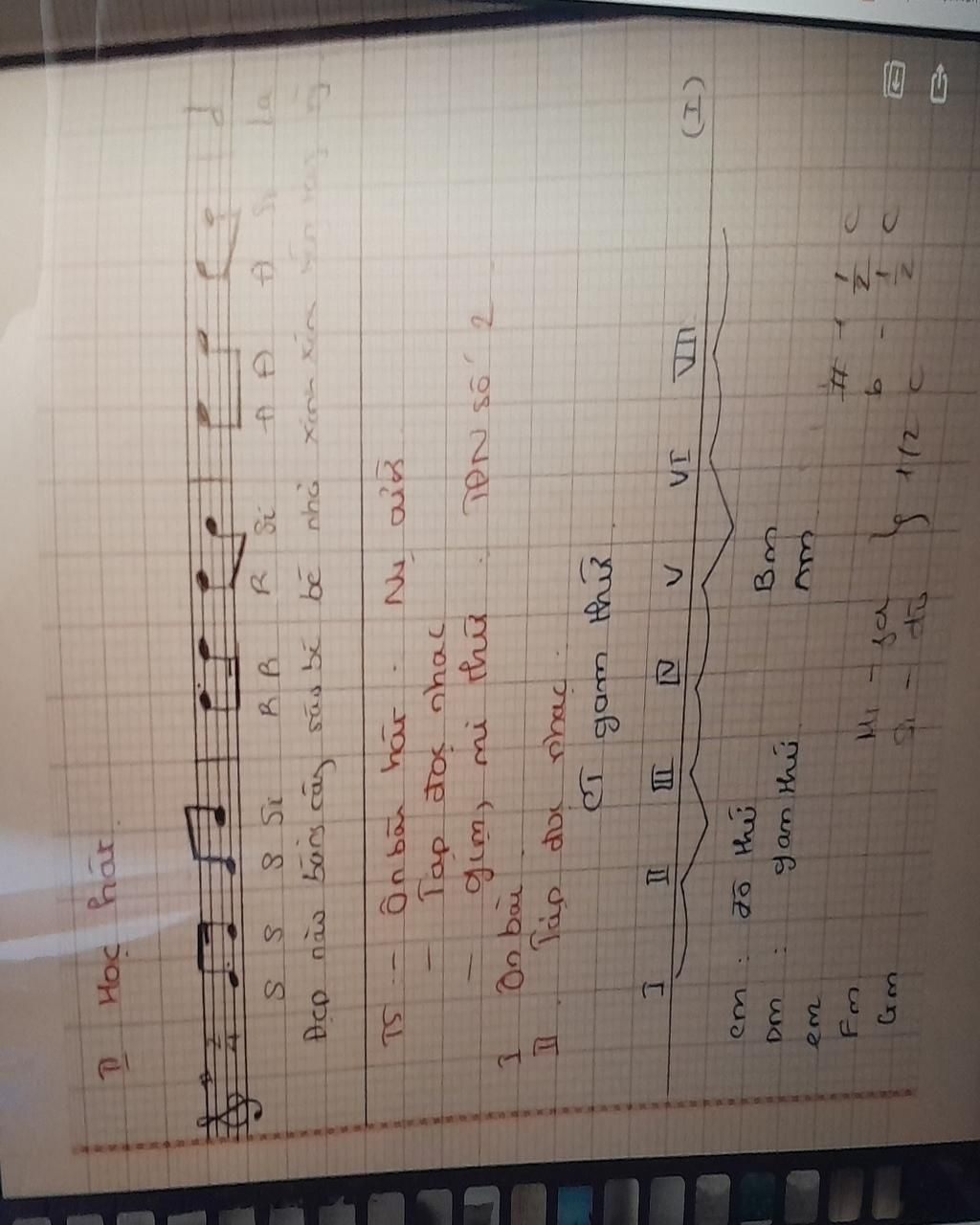 Tính cm Dm Em Fm Gm Am Bm Theo công thức gam thức •THE Hoc har 고 Dep TS ...