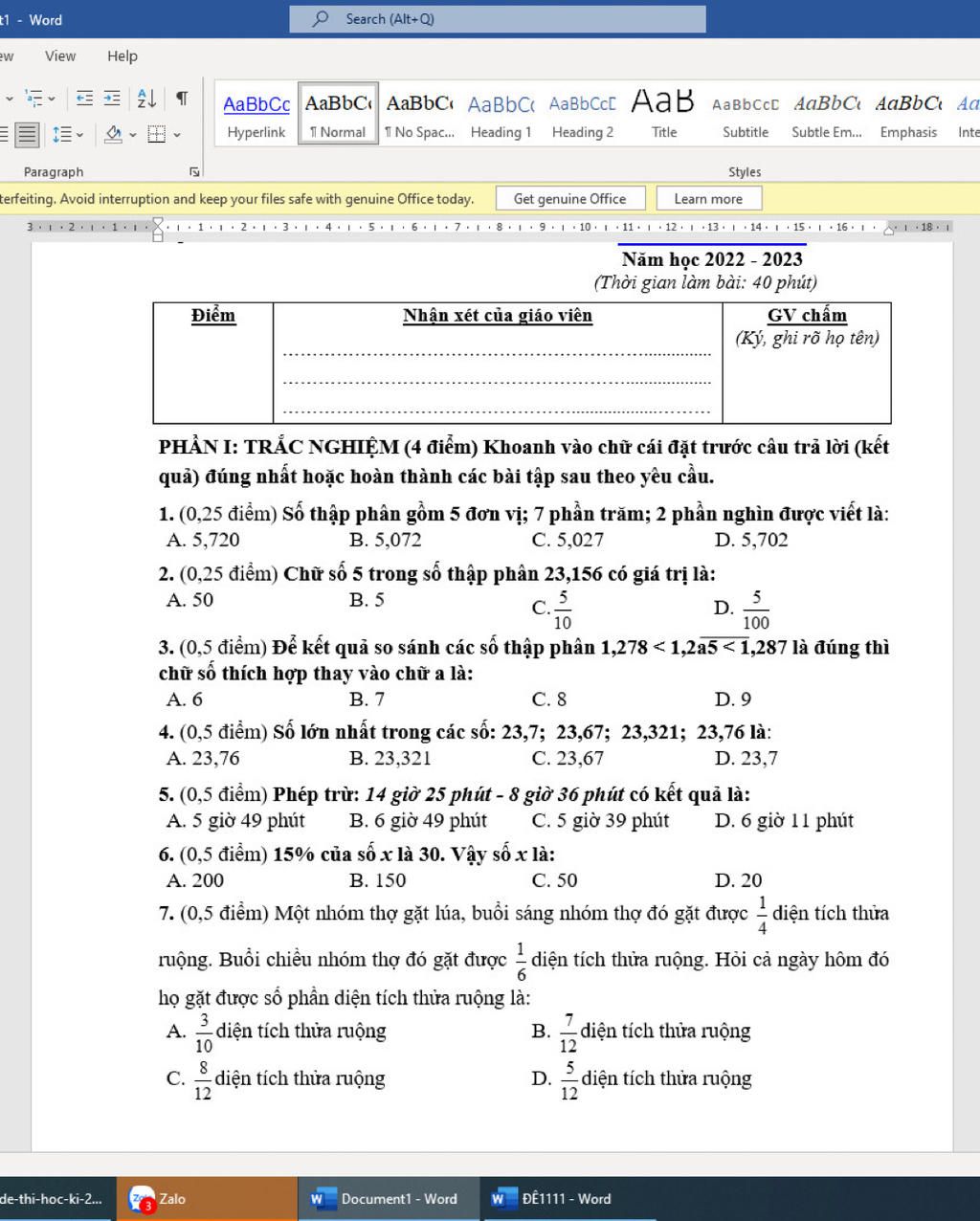 1 Word ew View Help EE A 3.1.2.1.1.1. Paragraph 5 terfeiting. Avoid ...