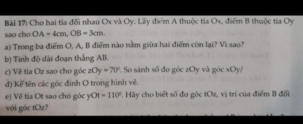 sosssssssssssssssssssssssssssssssssssssssssssssssssssssssBài 17: Cho hai tia đối nhau Ox và Oy ...