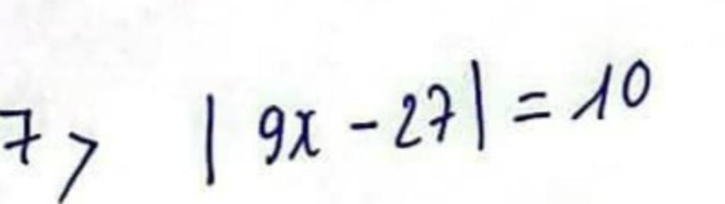 | 9x - 27| = 10 - câu hỏi 6046604 - hoidap247.com
