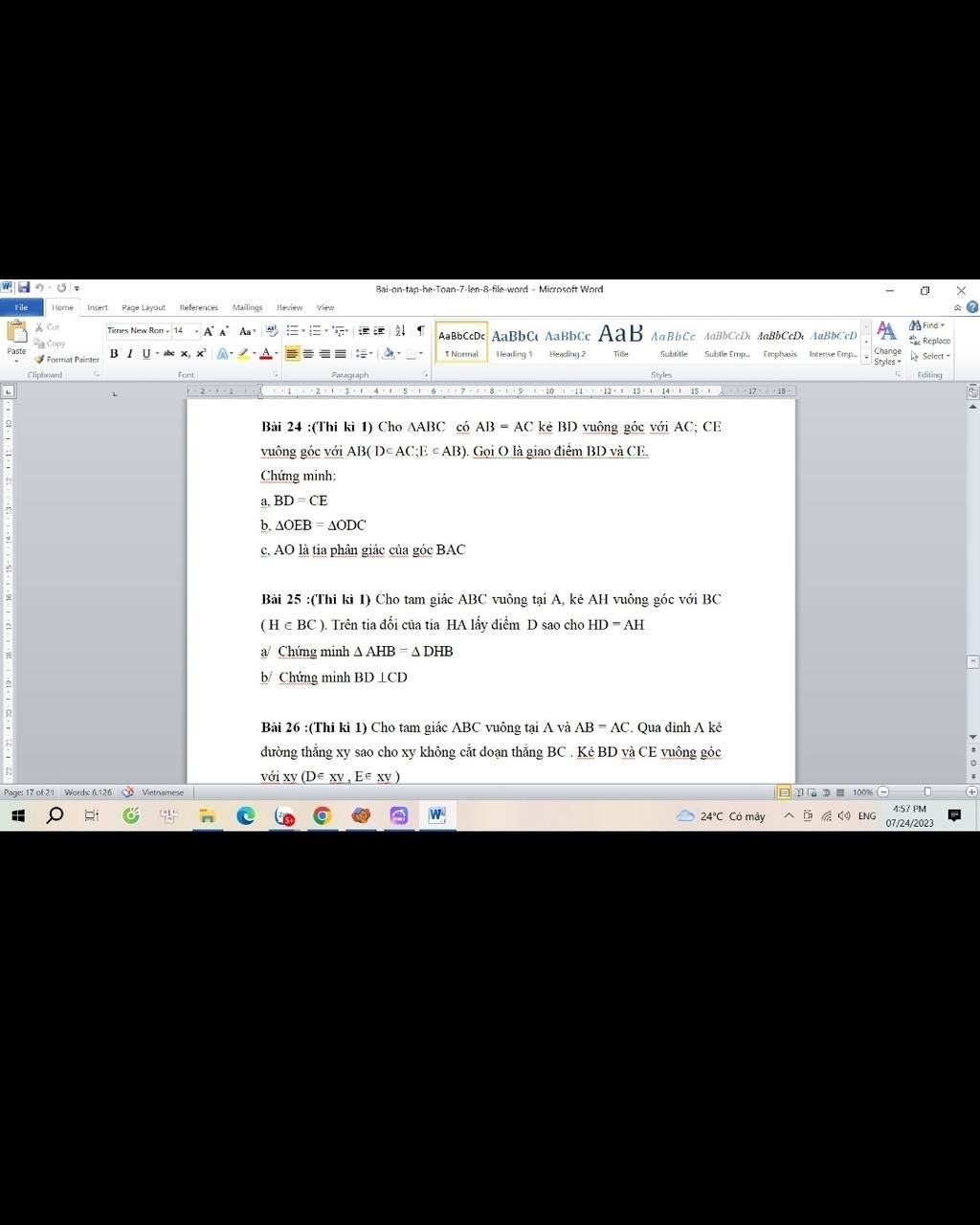 WUV File Paste Home Insert Page Layout References Mailings Review View ...