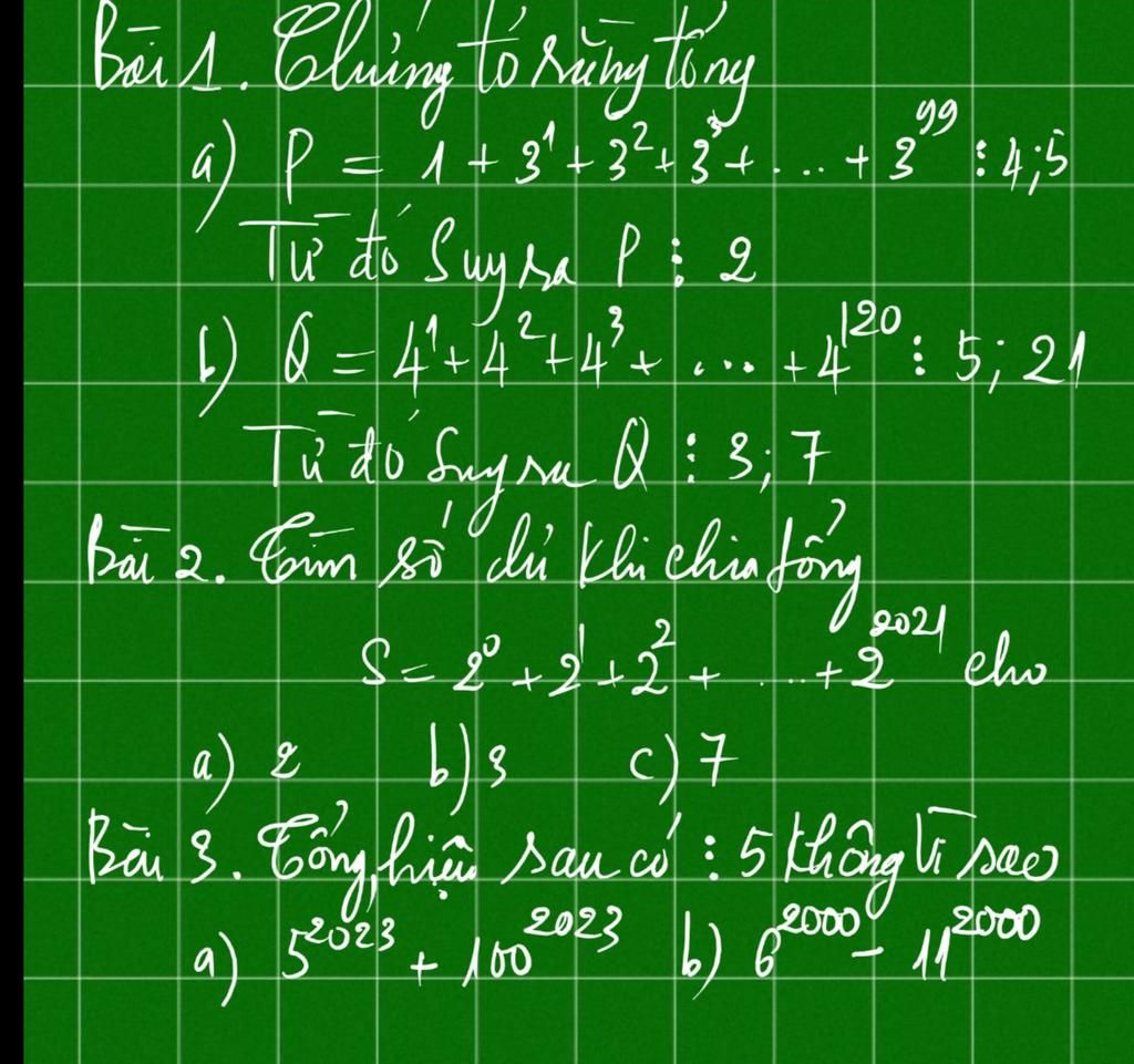 bais. Cluing to ringting а) р 1 + 3² + 3² + 3² + = .. Tw do Suysa P : 2 ...