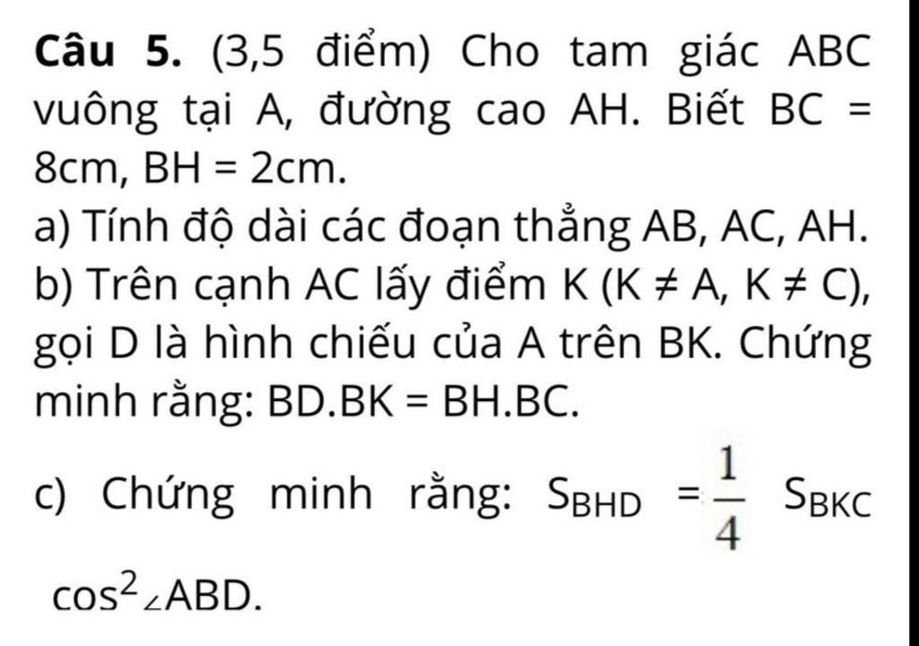 ( Phạm vi kiến thức `:` lớp 8 và 9 ) Toán hình nên cần vẽ hình , đầy đủ + chi tiết + nhanh ...