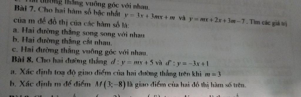 Giúp e c7,8 với ạ hoặc lm 1 câu cũng đc ạ e đang cần gấp trong tầm 20p ...