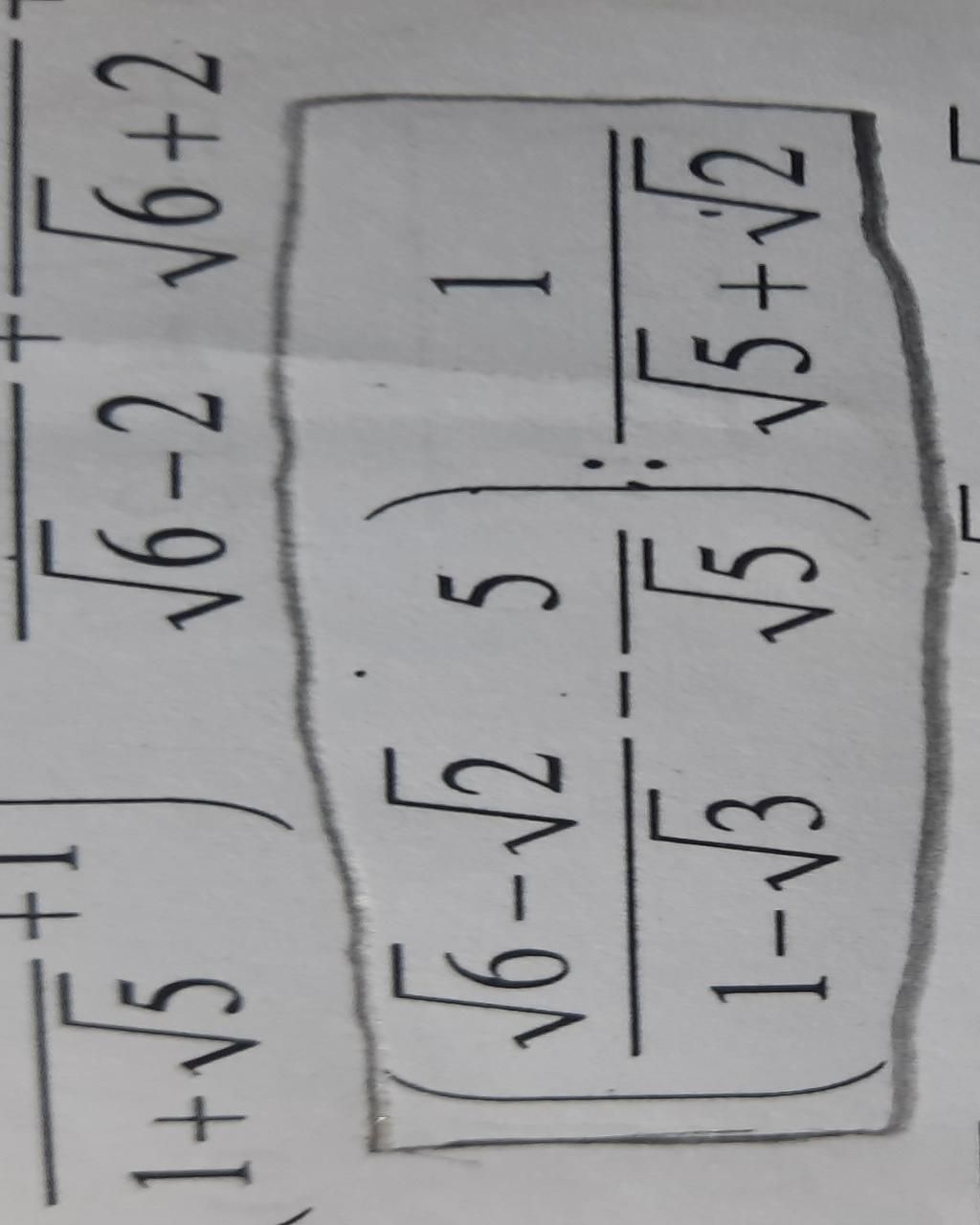 1+√5 3-9 2-9^ 2+9^ S I 1-√3 √5 √5 + √2 - câu hỏi 6223434