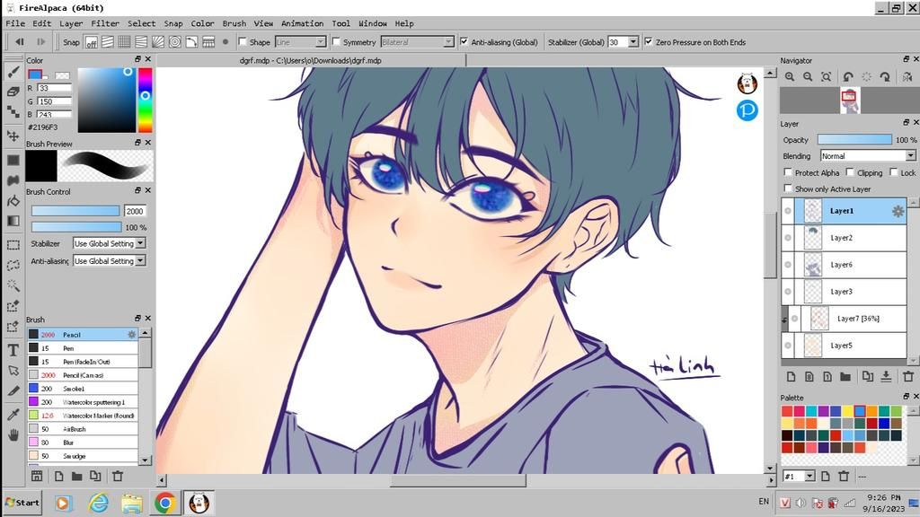 FireAlpaca (64bit) File Edit Layer Filter 41 17 Snap off 6 + 18 E P 12 ...