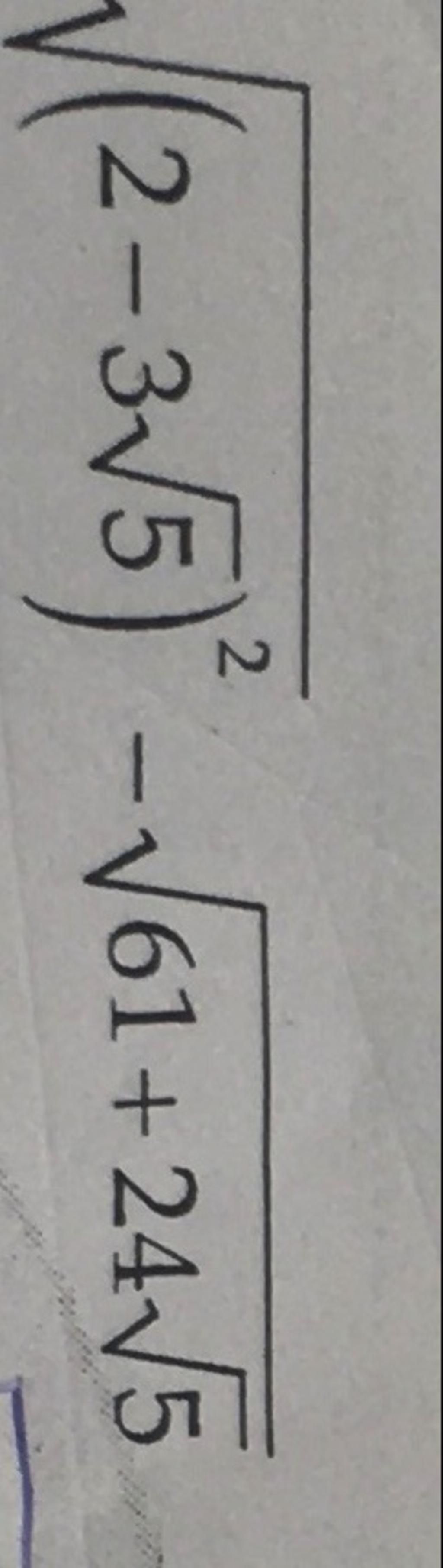 (2-3√5)2-√√61+24√5 - câu hỏi 6256370 - hoidap247.com