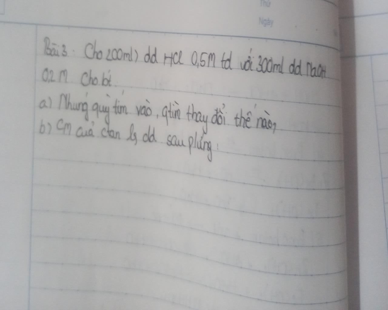 Giải hộ em bài này với ạ em đang cần gấp Cảm ơn mọi người Nigby Bài 3 ...